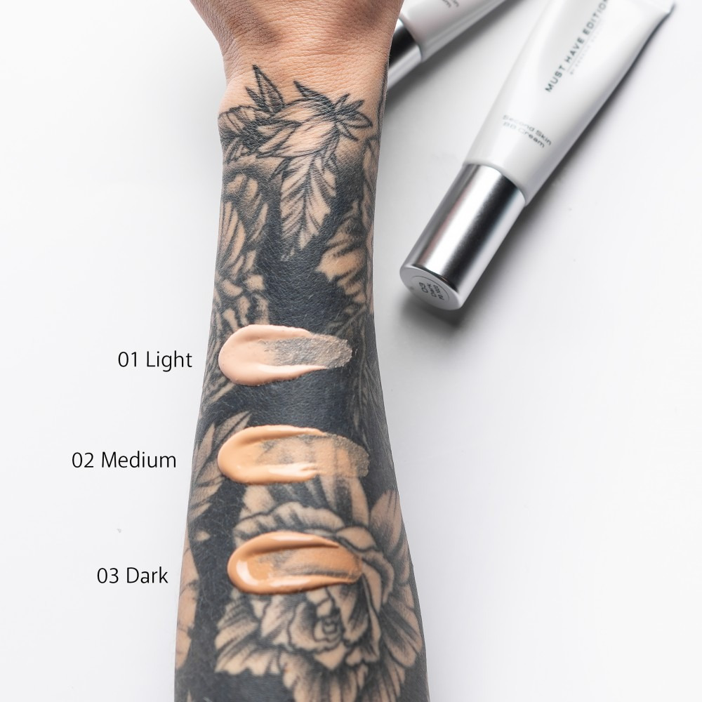 Second Skin BB kremas - 02 Medium | ESSENS Lithuania